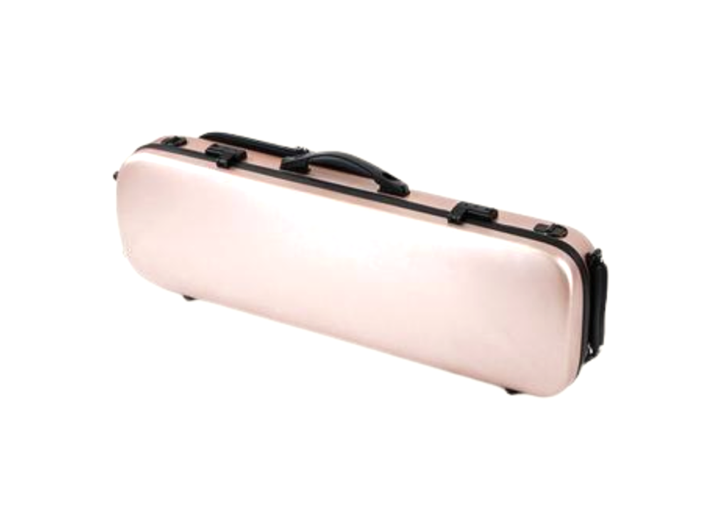 HQ Oblong Polycarbonate Viola Case - Rose Gold - Bass Works Australia