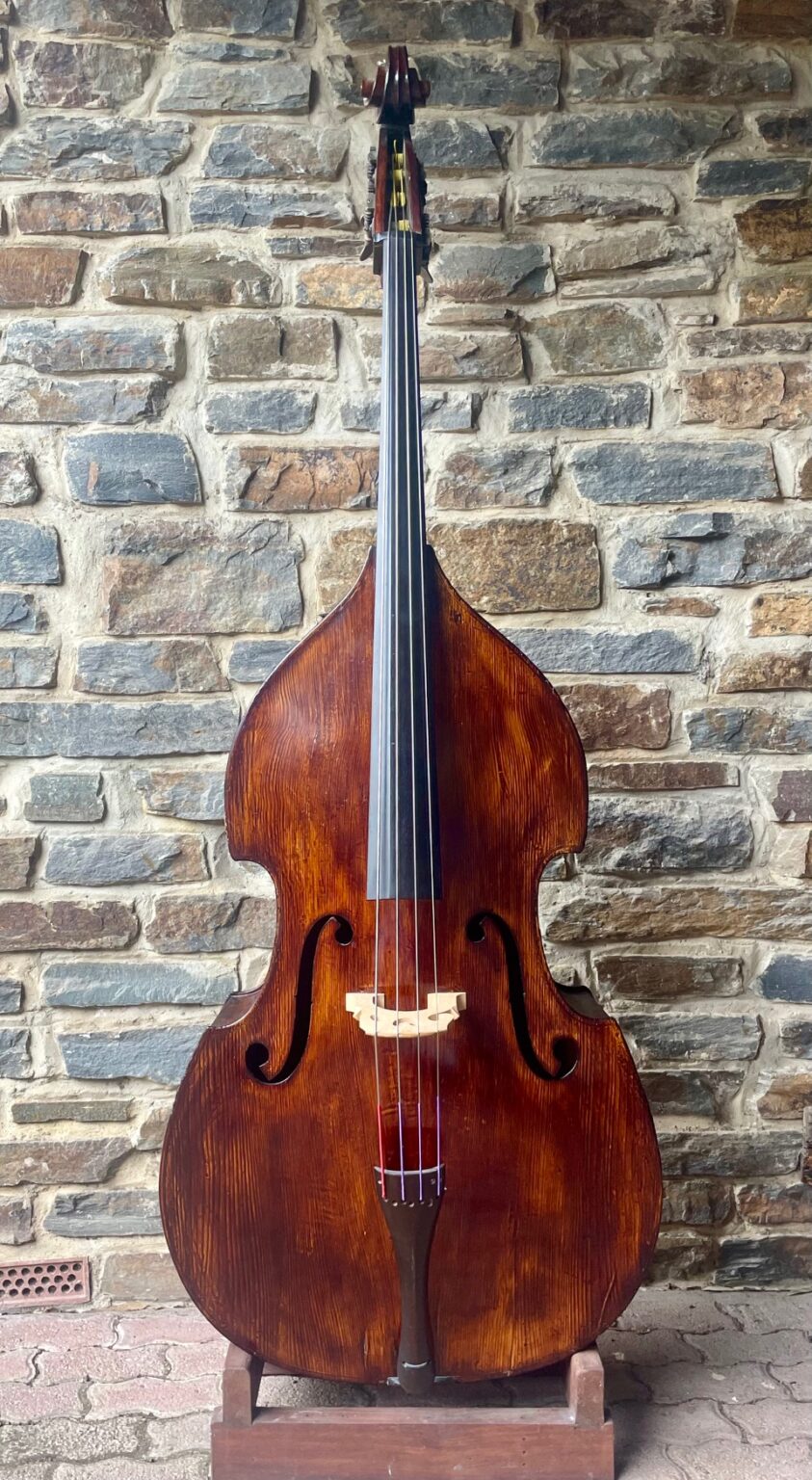 Old French 3/4 Double Bass - Peter McLachlan's Private Collection ...